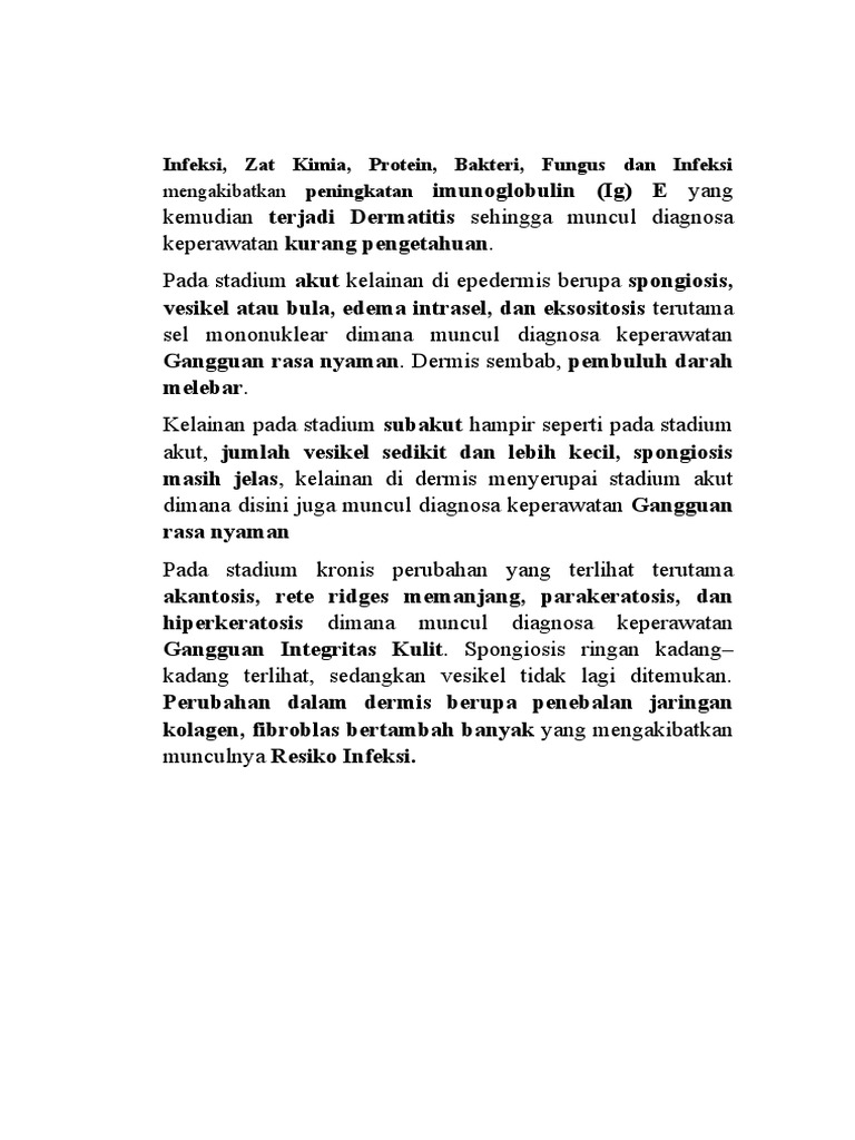 Pathway Dermatitis | PDF