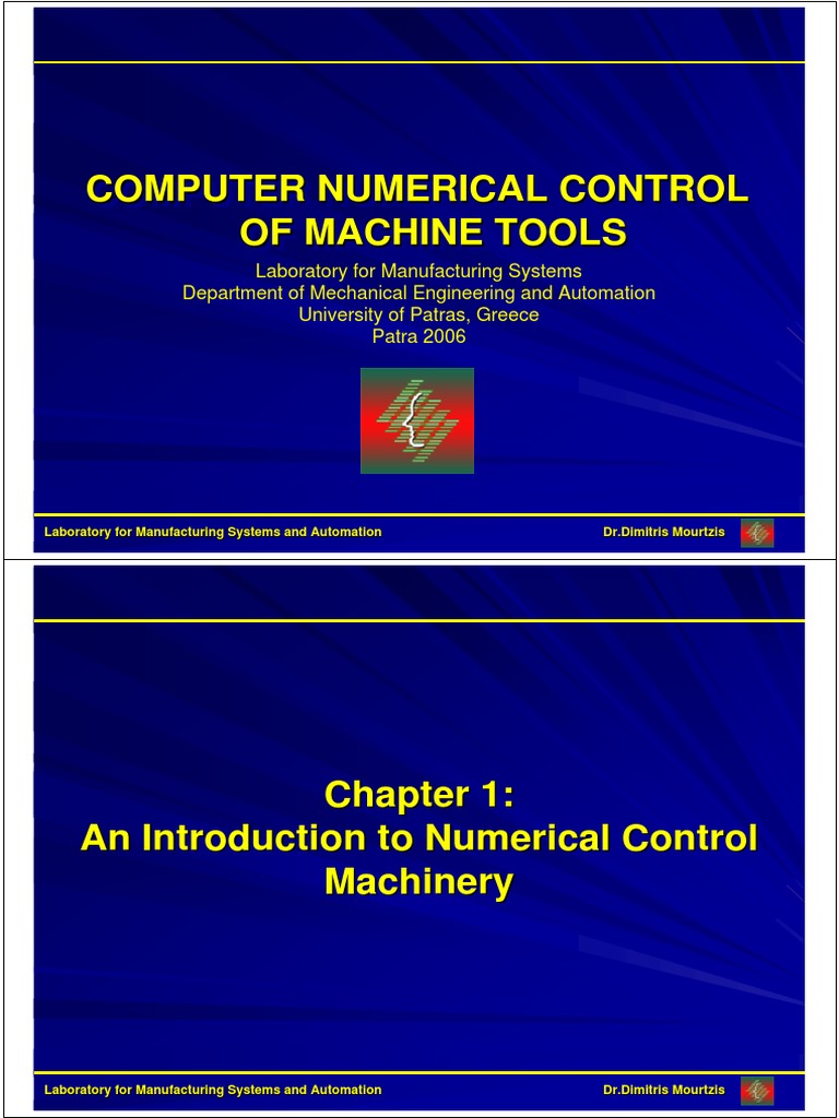 CNC of Machine Tools | PDF | Numerical Control | Random Access Memory