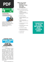 Clean as You Go Policy Overview | PDF | Housekeeping | Hazards