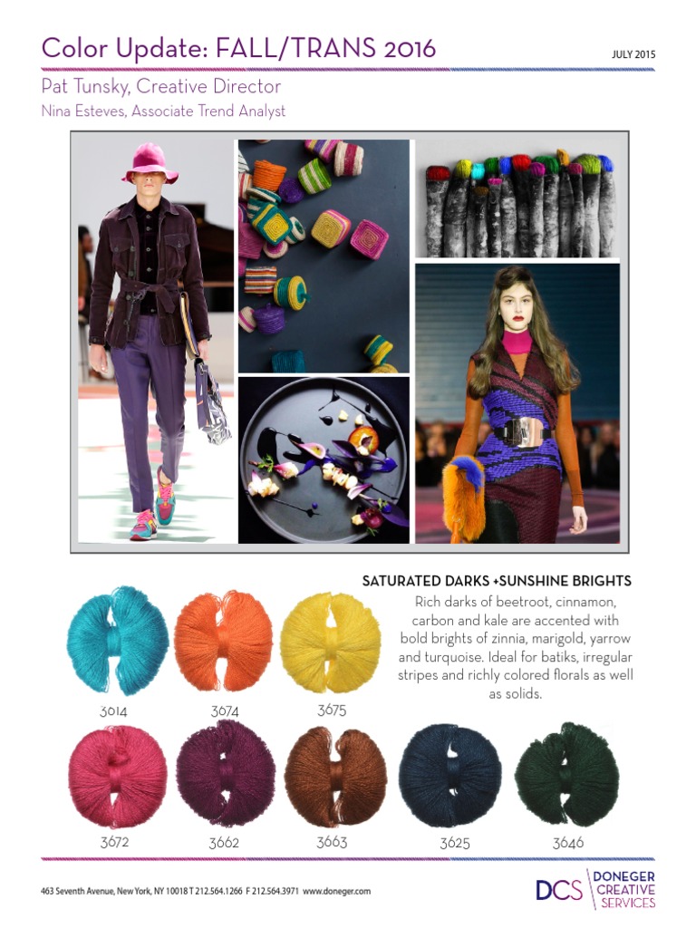 Fall/Trans 2016 Color Update | PDF