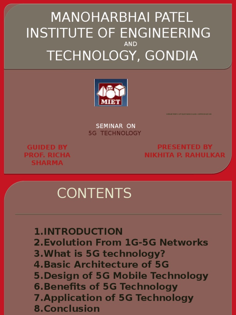 Manoharbhai Patel Institute of Engineering Technology, Gondia | PDF ...
