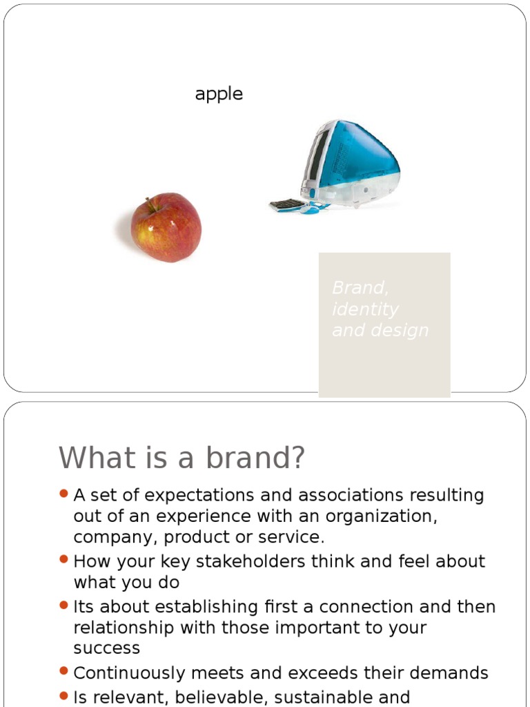 Apple: Brand, Identity and Design | PDF | Coca Cola | Brand