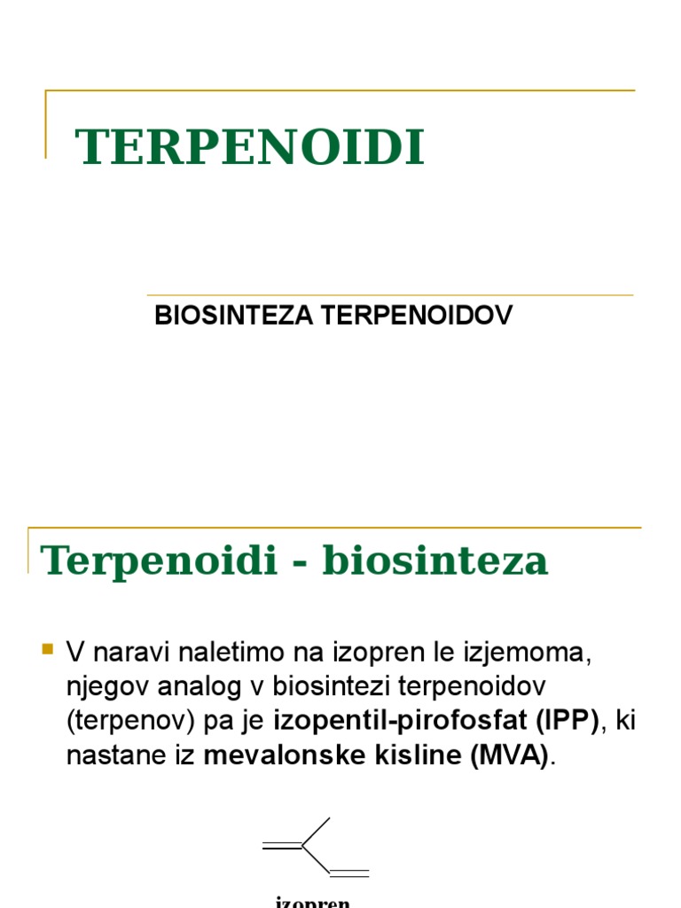 Terpenoidi | PDF