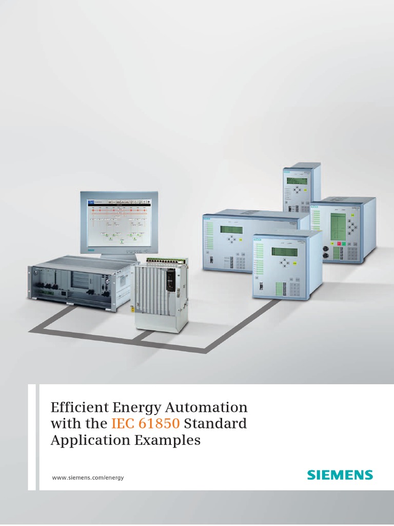 Efficient Energy Automation With Iec 61850 Standard Application Example Pdf Ethernet
