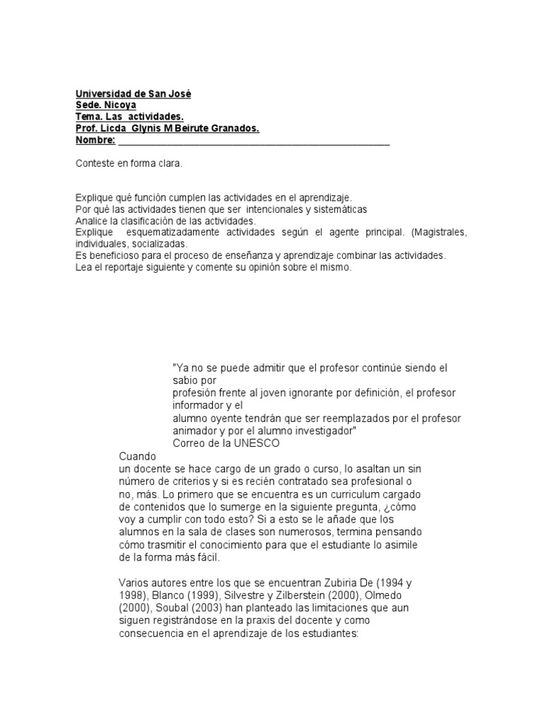 Practcas Formas de Tratamiento | PDF | Asunto (gramática) | Aprendizaje