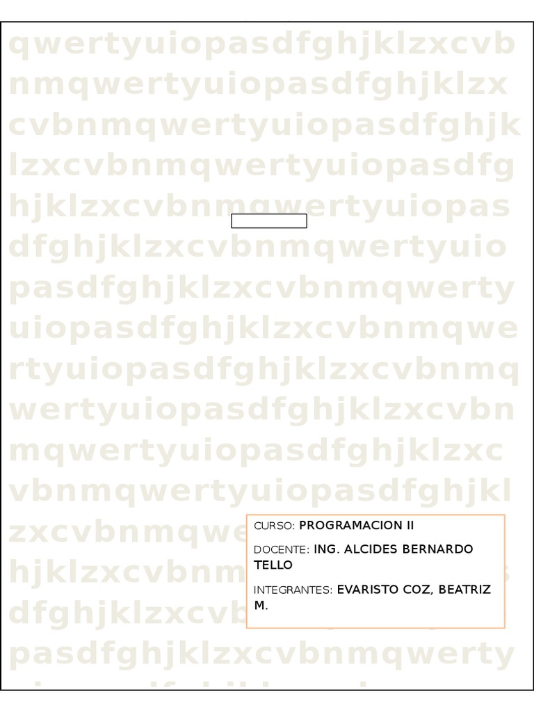 Proyecto Final | PDF | Hilo (Computación) | Java (lenguaje de programación)