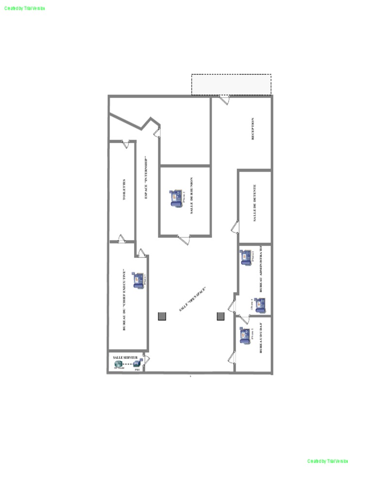 Office Layout and Equipment Overview | PDF