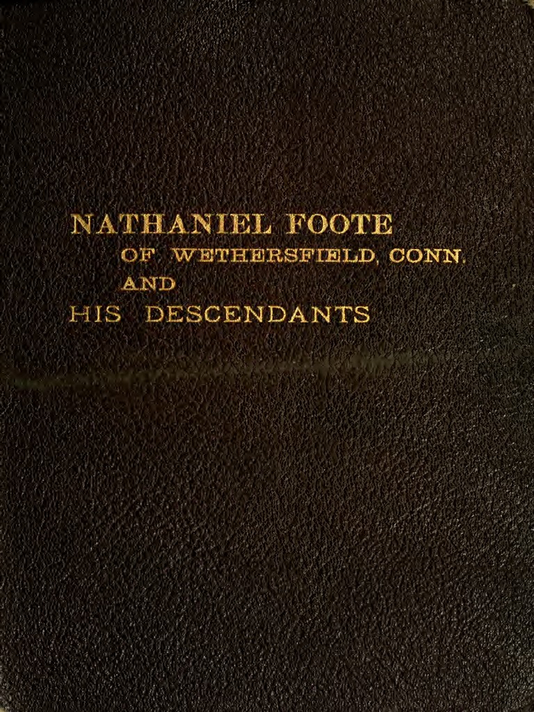 Foote Family Compr 021907 Foot | PDF | Connecticut