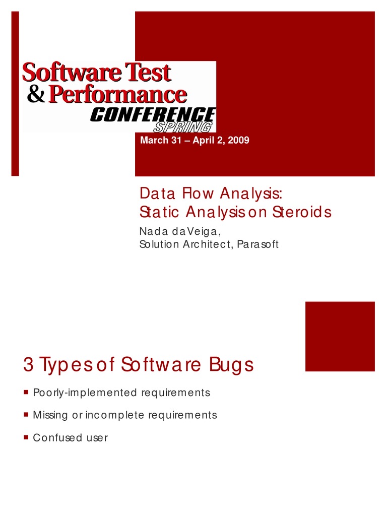 Data Flow Analysis | PDF | Type I And Type Ii Errors | Software Development