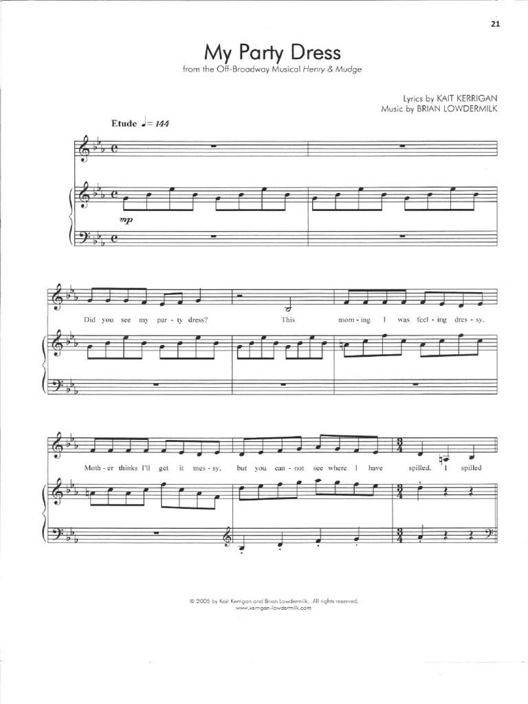 My Party Dress | PDF | Clothing