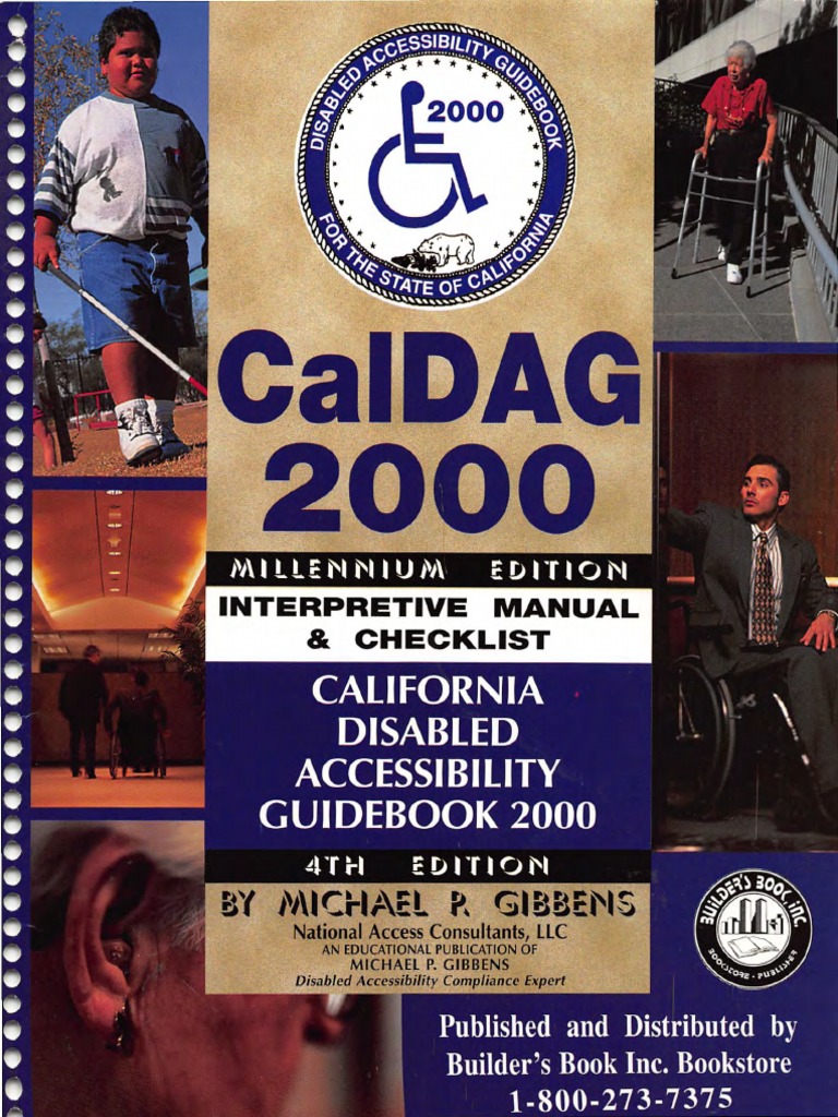 CalDag 2000 | PDF | Americans With Disabilities Act Of 1990 | Accessibility