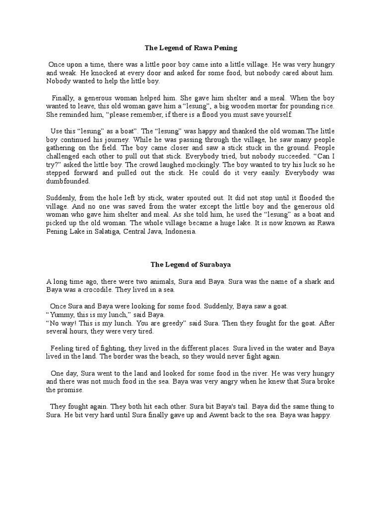 Narrative Story | PDF