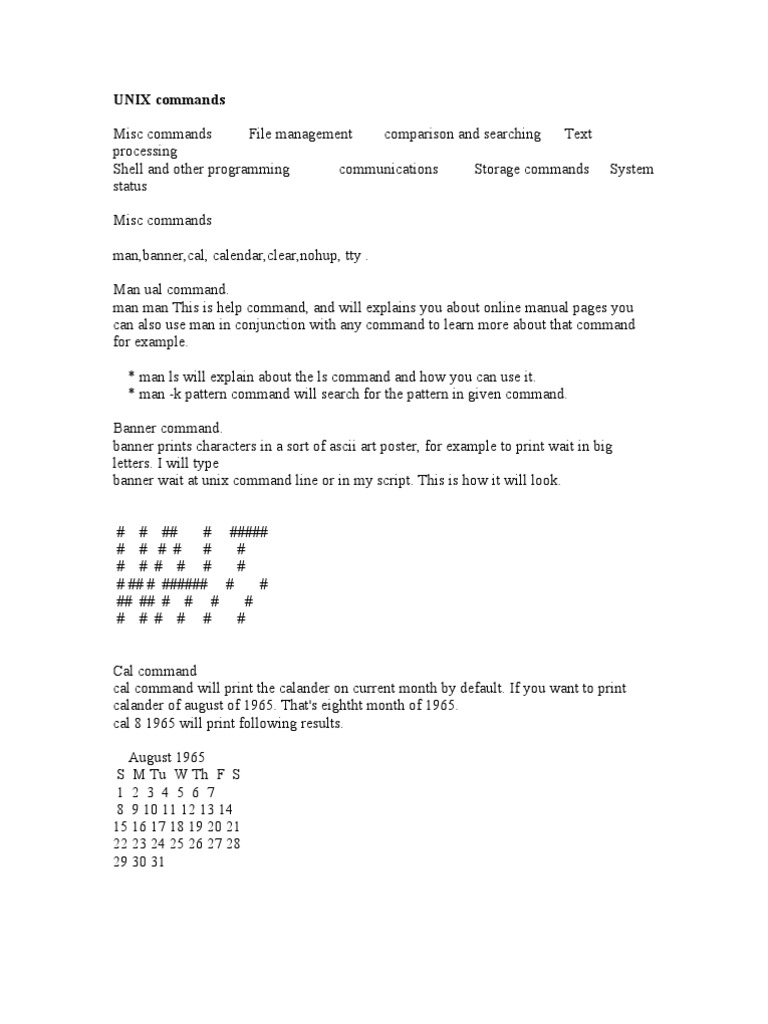 Unix Commands Download Free Pdf File Transfer Protocol Command