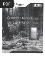 Ascensor Otis Gen2 Flex: Innovación Ecológica | PDF | Ascensor | Science