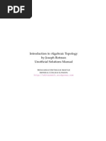 Allen Hatcher Algebraic Topology Solutions PDF | PDF | Algebraic ...