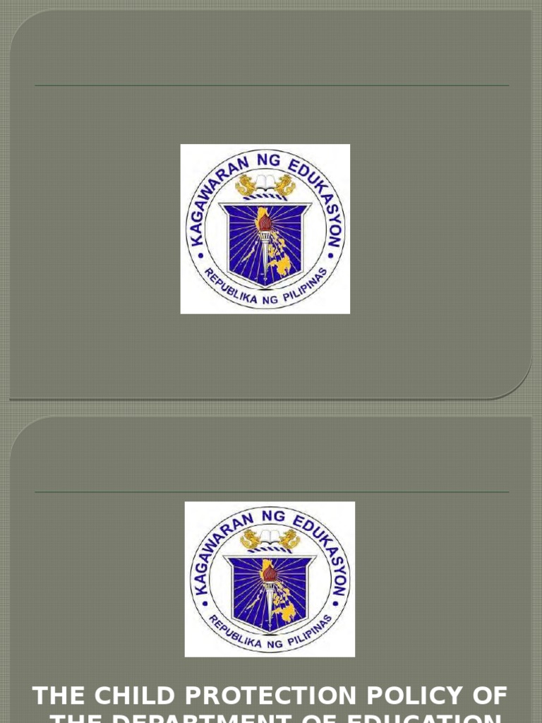 Child Protection Policy Powerpoint | PDF | Bullying | Violence