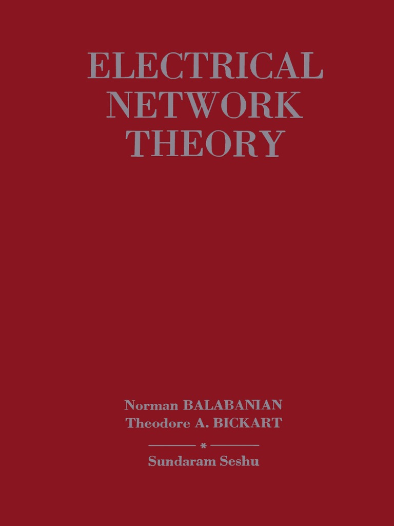 Electrical Network Theory | PDF | Determinant | Matrix (Mathematics)