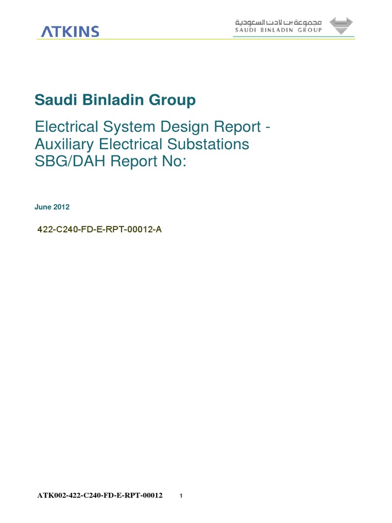 Atkins | PDF | Electrical Substation | Cable
