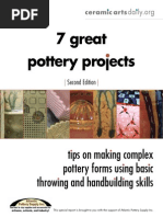 Stiff Slab Project | PDF | Pottery | Crafts