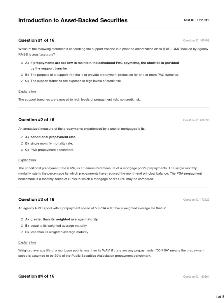 Understanding Asset-Backed Securities | PDF | Asset Backed Security ...