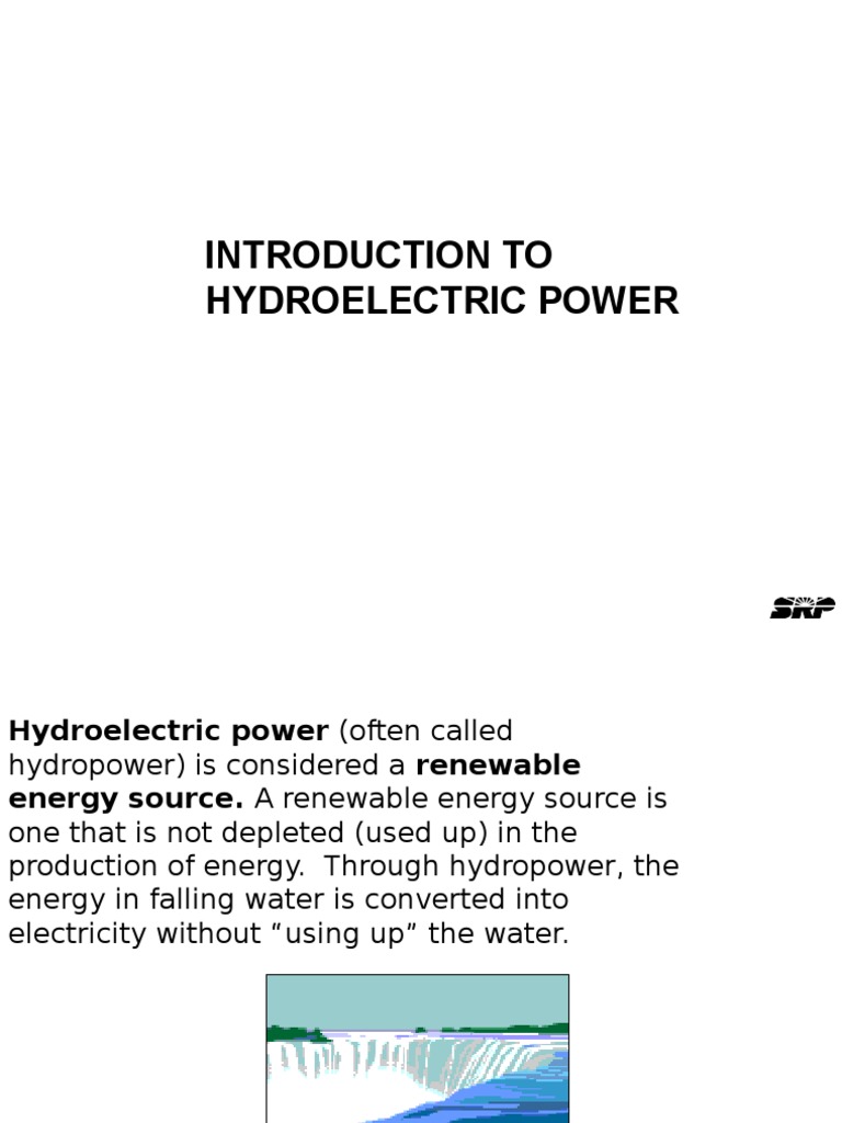 Hydro Electric Power | PDF | Hydroelectricity | Dam