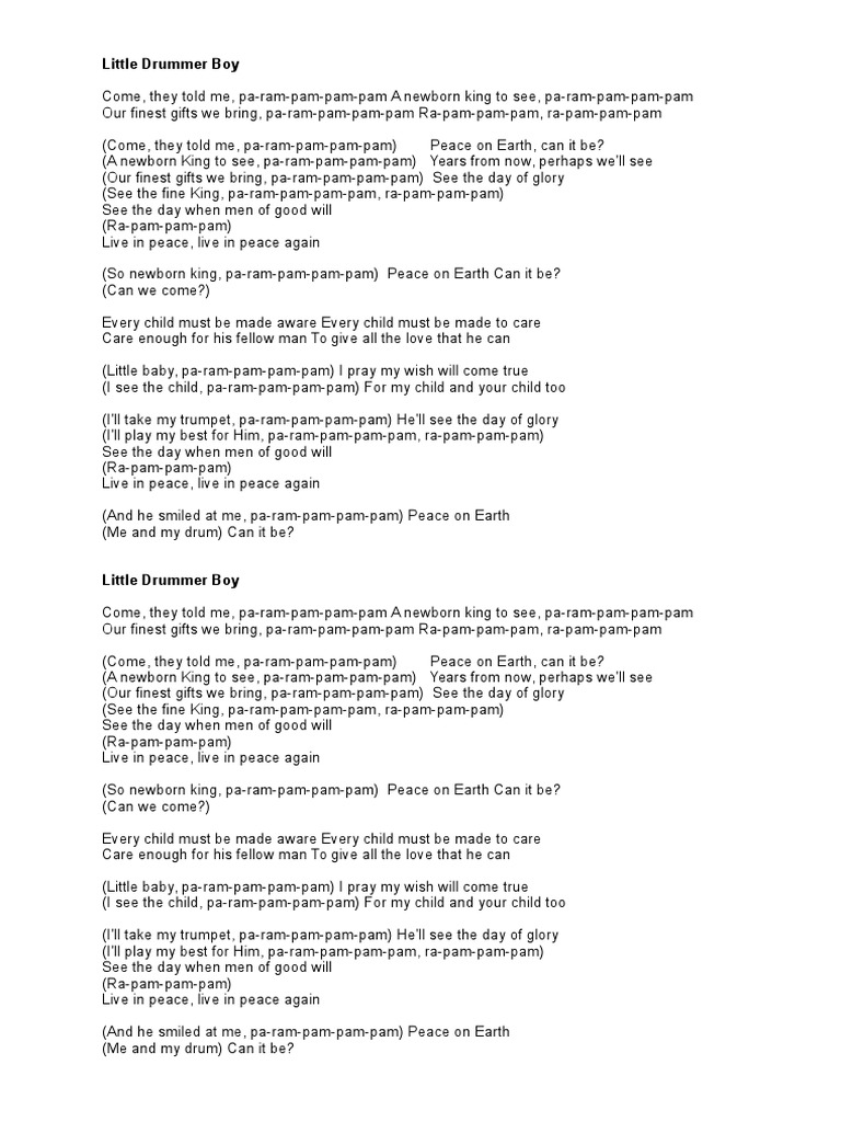 Drummer Boy | PDF | Art