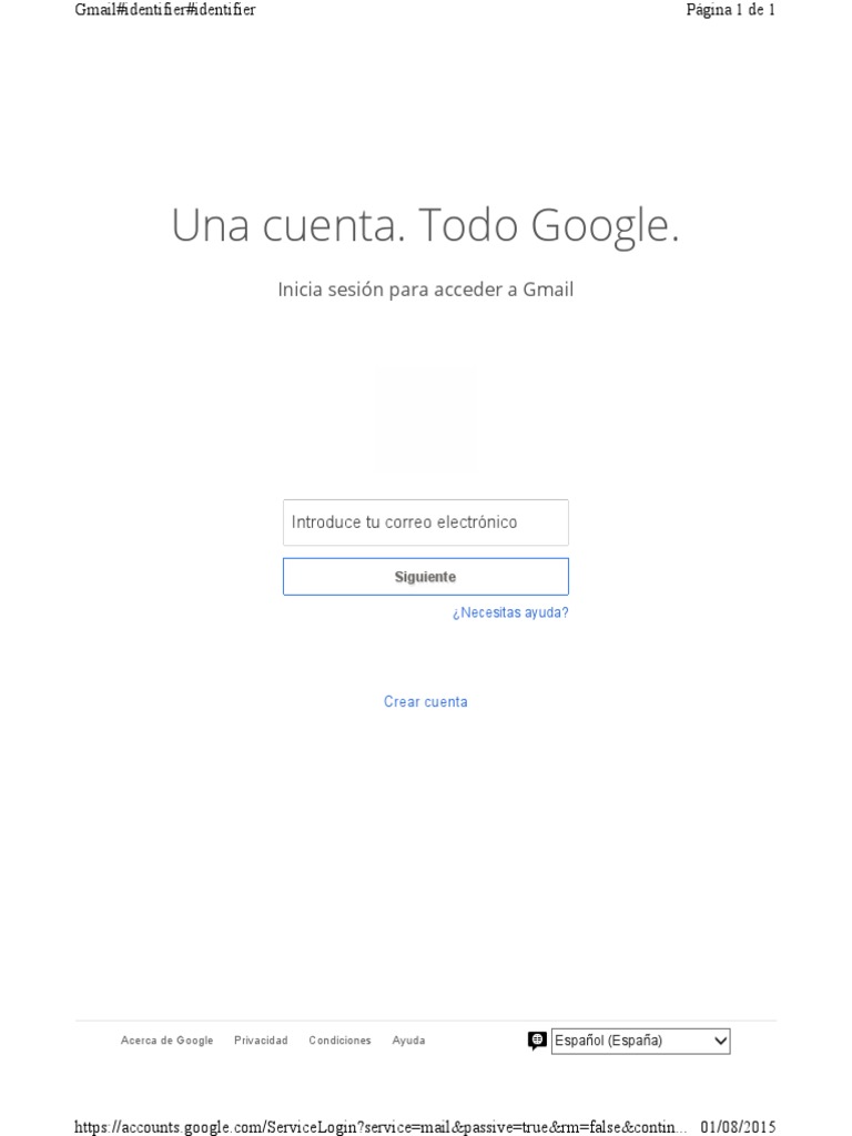 Accounts - Google.com ServiceLogin Service Mail&passive T | PDF