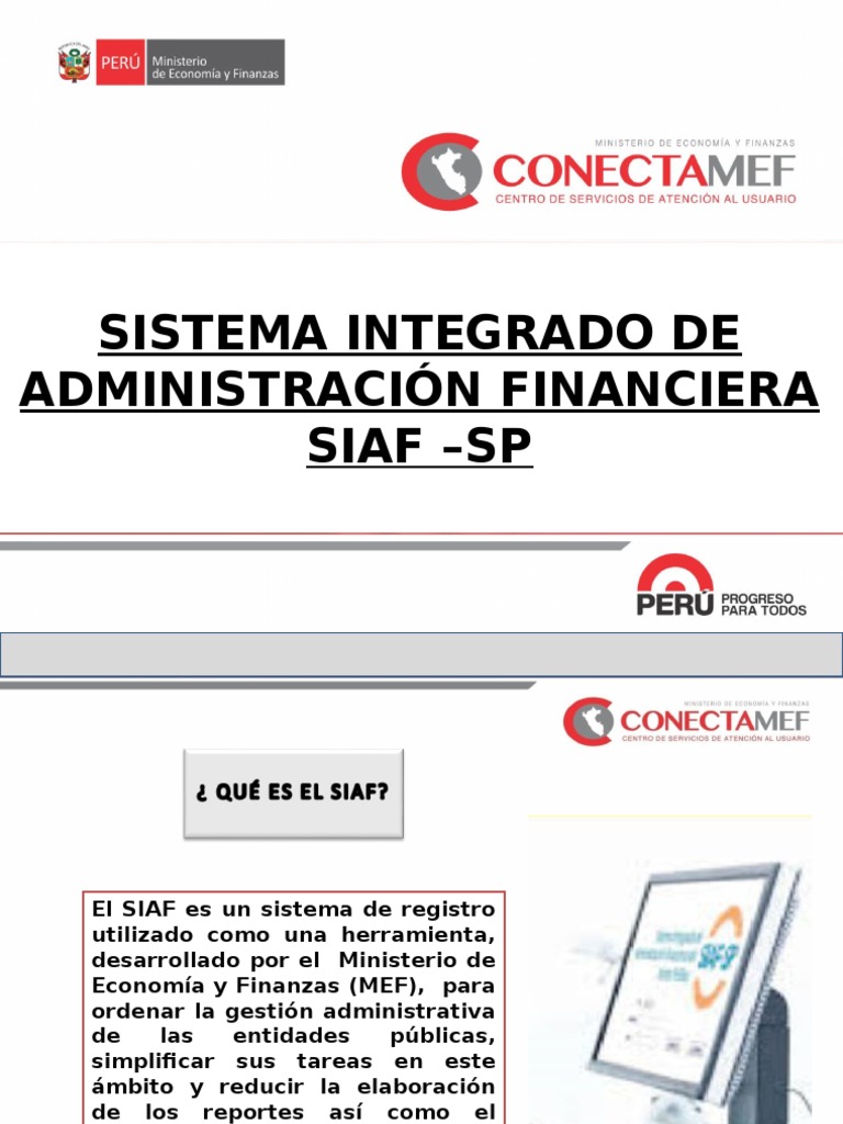 El Siaf | PDF | Presupuesto | Contabilidad