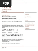 Rhythm Exercises | PDF