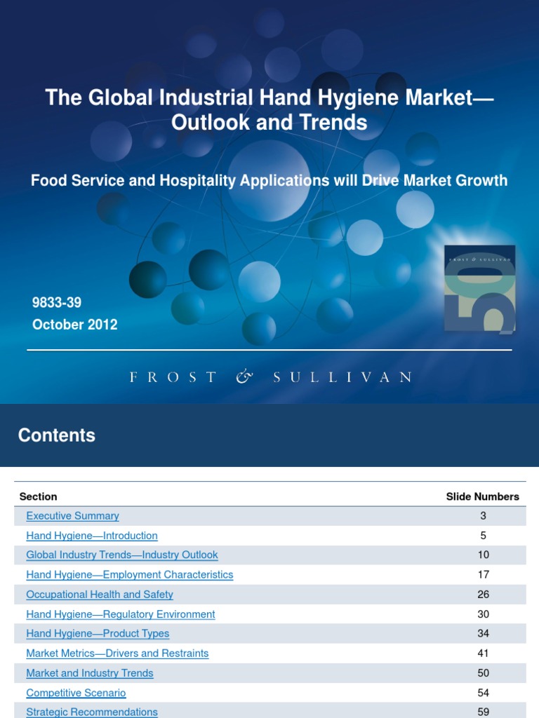 Global Hand Hygiene Market | PDF | Hand Washing | Hygiene