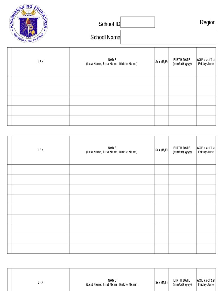 SF7 | Kindergarten | Curriculum