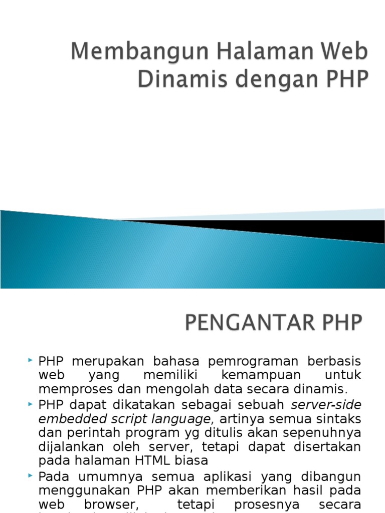 Pemrograman Berbasis Web Pertemuan 14 | PDF