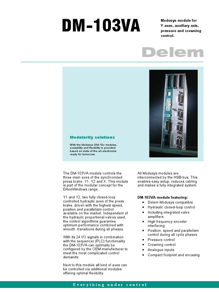 DM 103va | PDF | Modularity | Control Theory