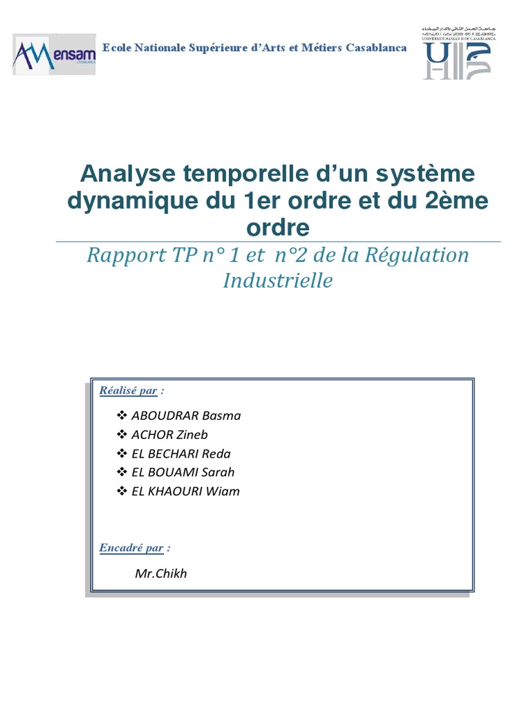 Rapport TP 1 Et 2 | PDF | Ingénierie des télécommunications | Algorithmes