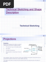 Six Principal Views in Orthographic Projection | PDF | Perspective ...