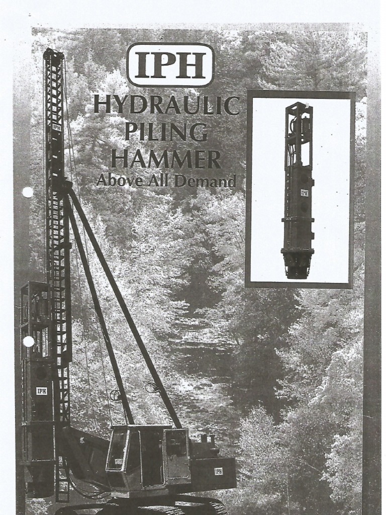Hydraulic Piling Hammer - Iph | PDF