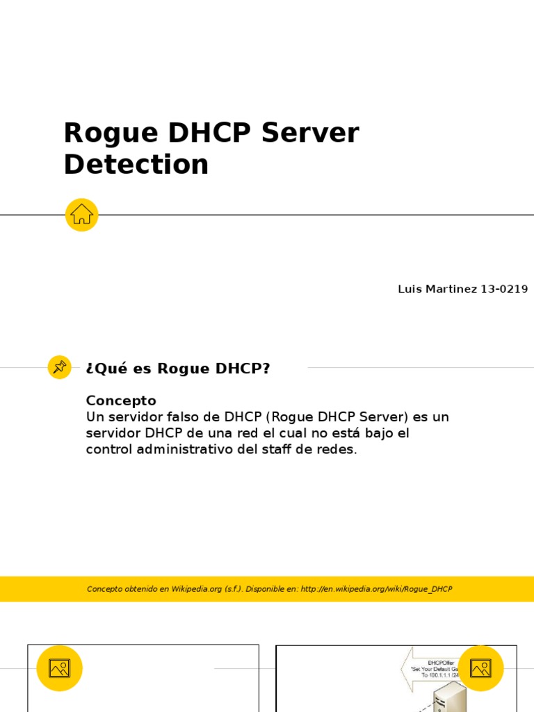 Rogue DHCP Detection | PDF | Servidor (Computación) | Software del sistema