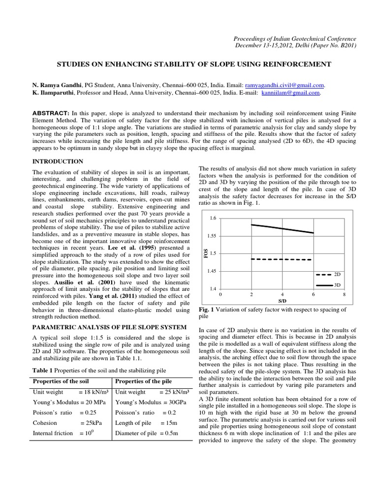 Geotechnical Conference | PDF | Deep Foundation | Geotechnical Engineering