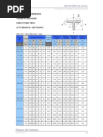 Steel Table: Section Properties & Standards | PDF | Classical Mechanics ...