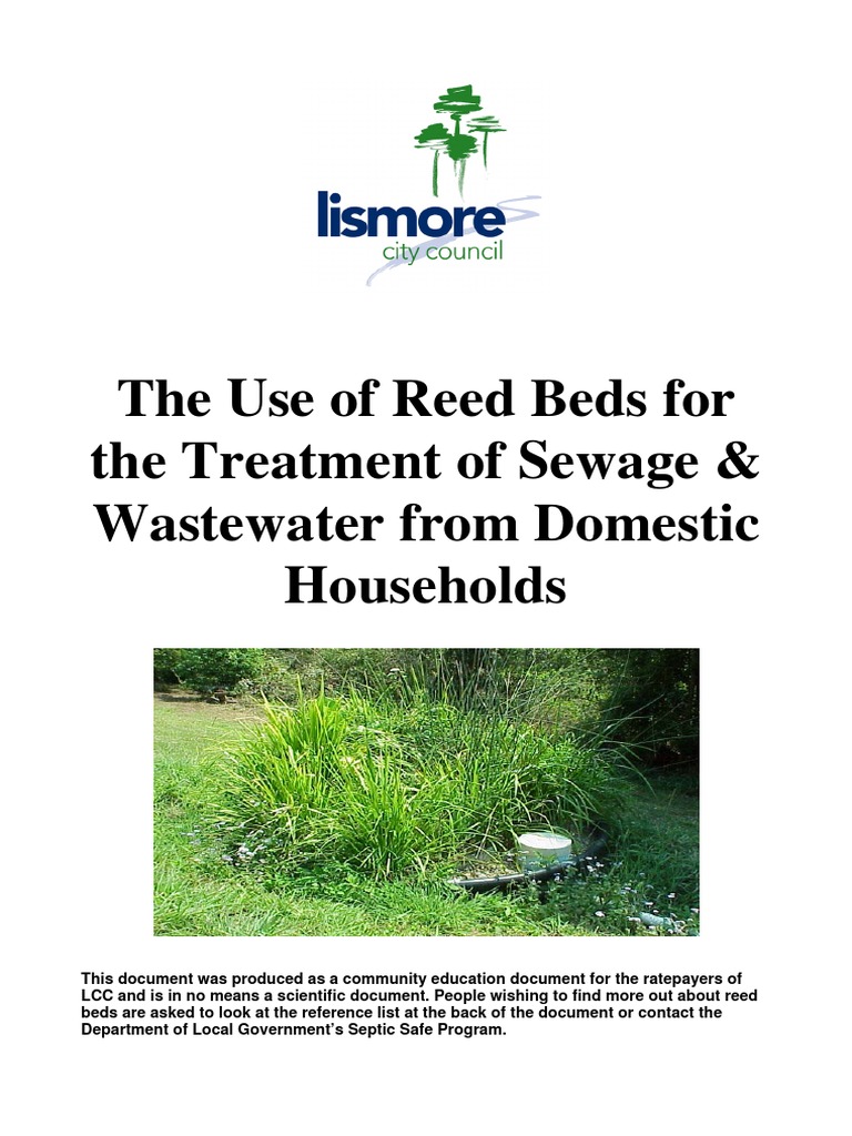 Reed Bed | Download Free PDF | Sewage Treatment | Septic Tank