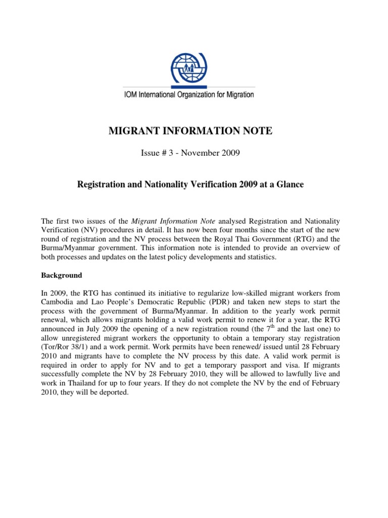 IOM-Migrant Info Note No 3 (En) Registration and Nationality ...