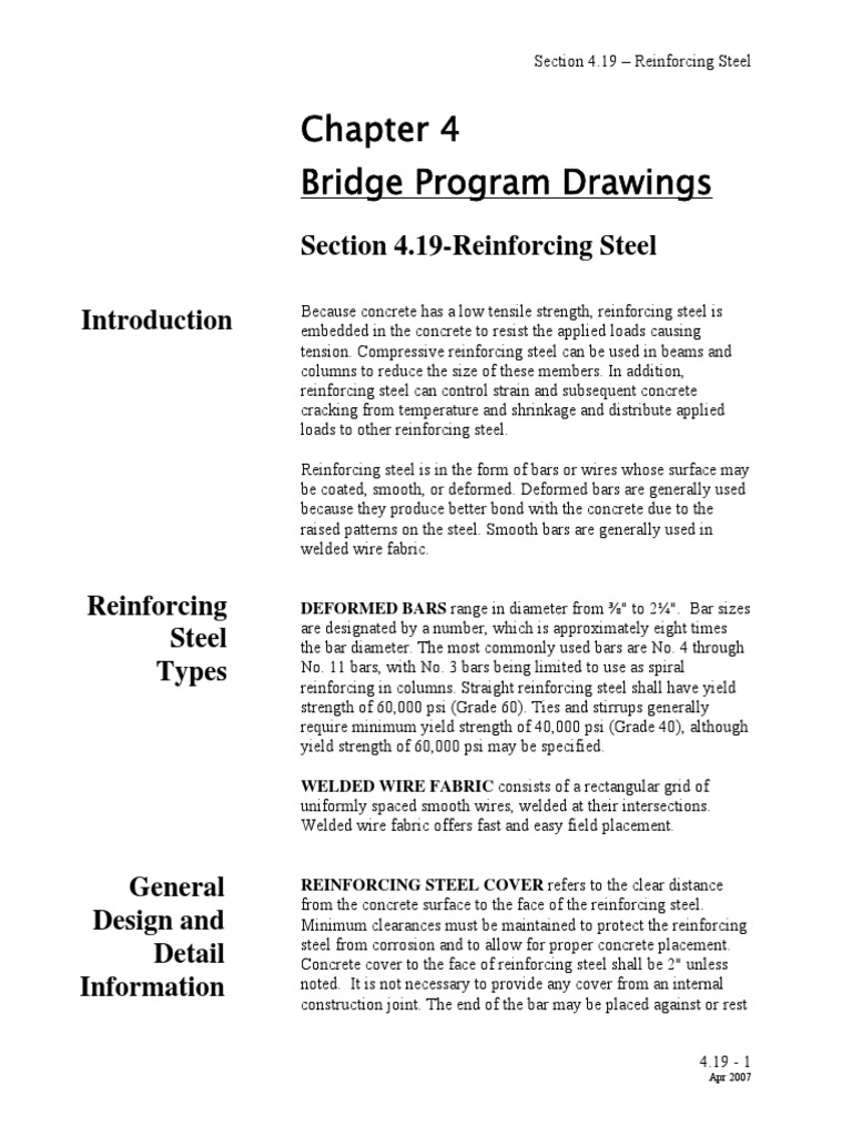 Reinforcing Steel Specifications | PDF | Strength Of Materials ...