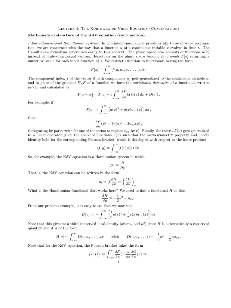 Miller Lecture 04 | PDF | Equations | Eigenvalues And Eigenvectors