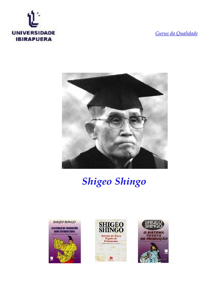 Shigeo Shingo | Gerenciamento de Processos | Indústrias