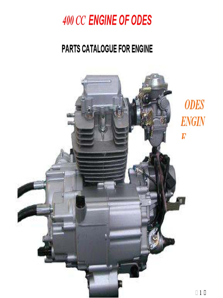 ODES 400 CC Motor Deleliste | PDF