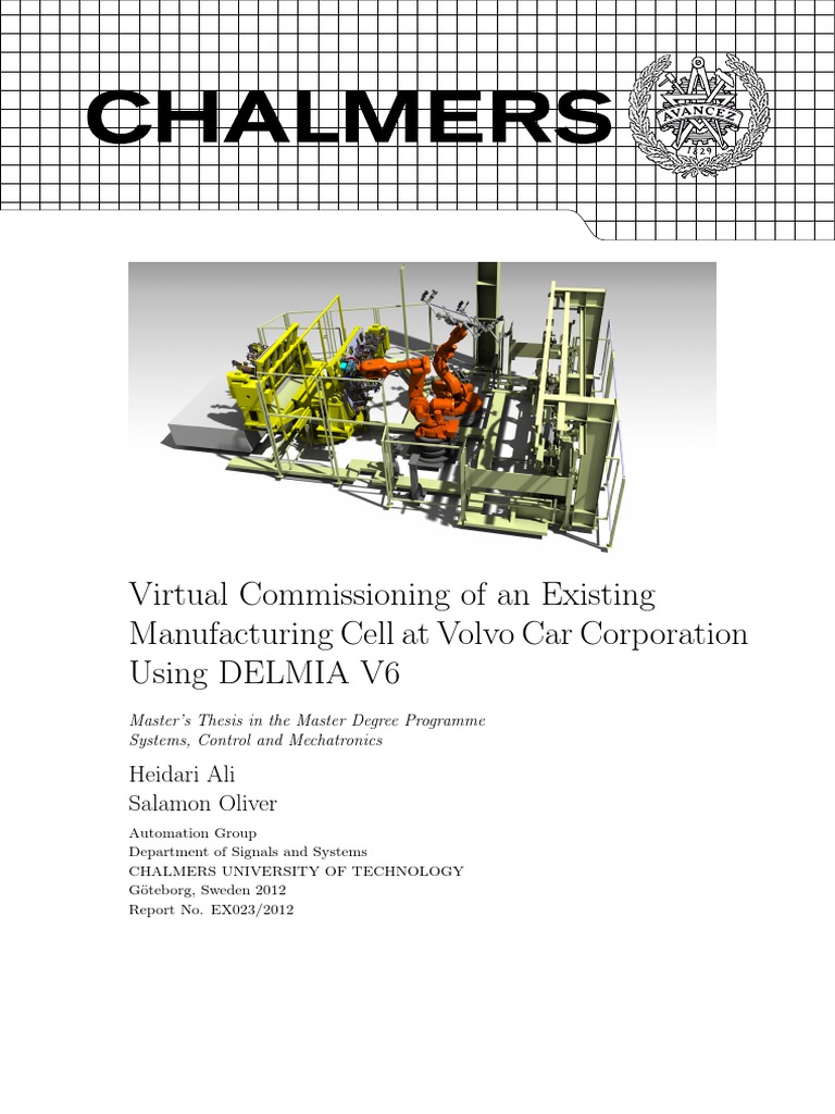 Virtual Commissioning with DELMIA V6 | PDF | Programmable Logic ...
