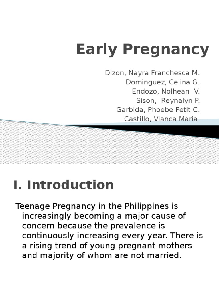 Early Pregnancy | PDF