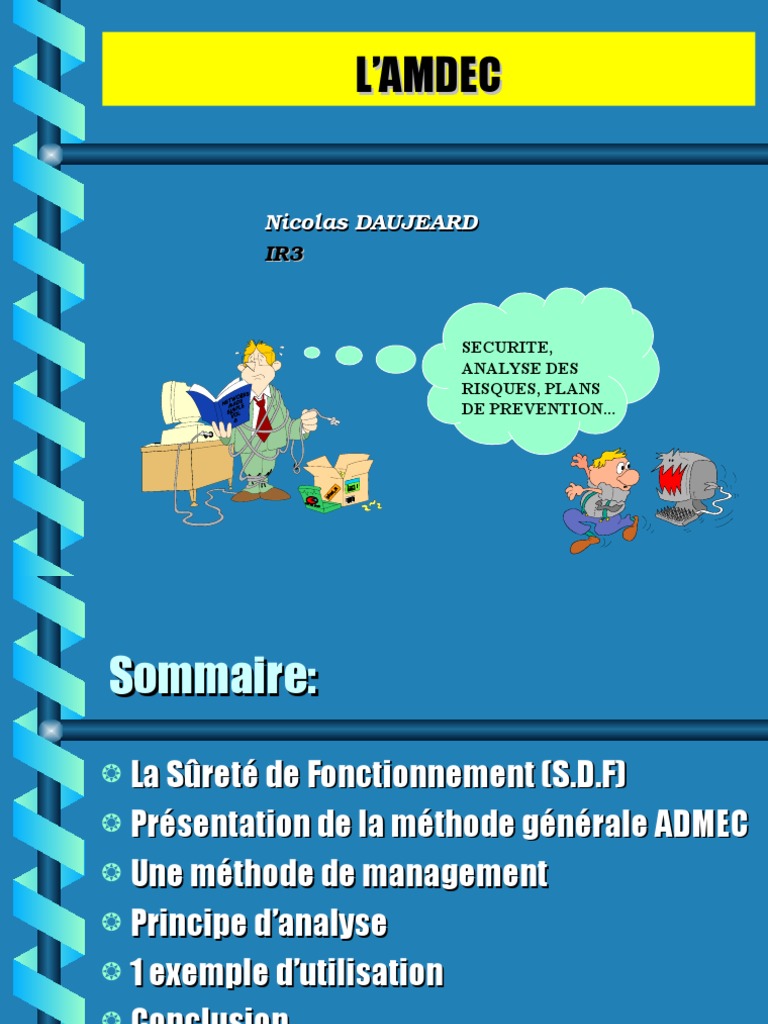 AMDEC Site | PDF | Théorie des systèmes | Domaines de l'informatique