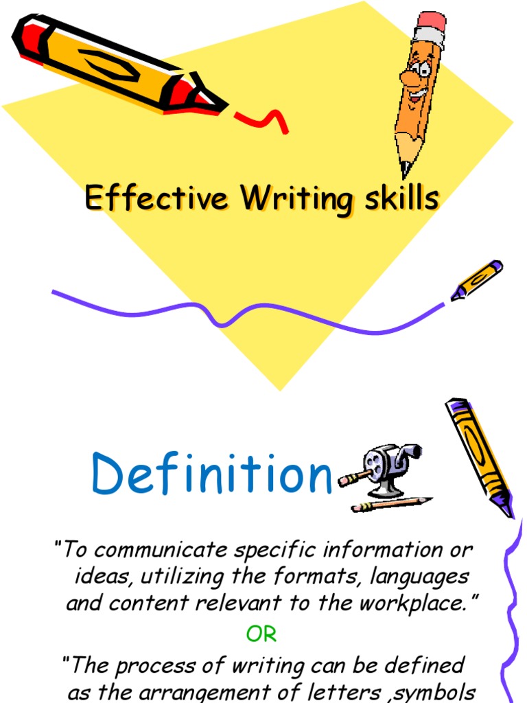Effective Writing Skills | Download Free PDF | Communication | Semiotics