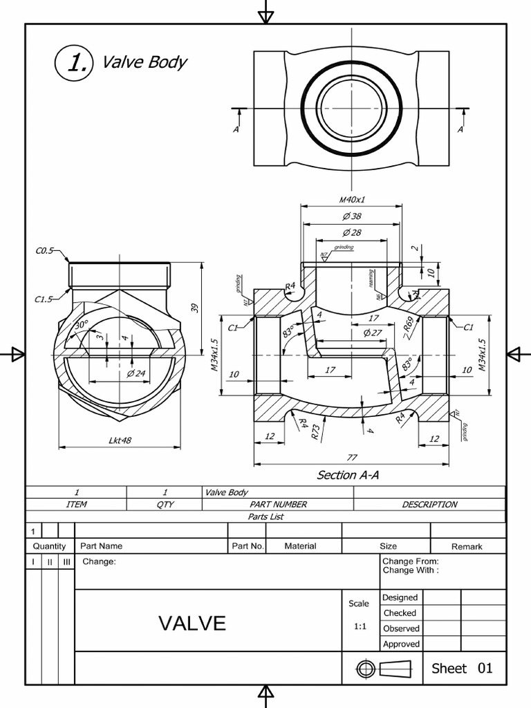 Assembly Drawing | PDF